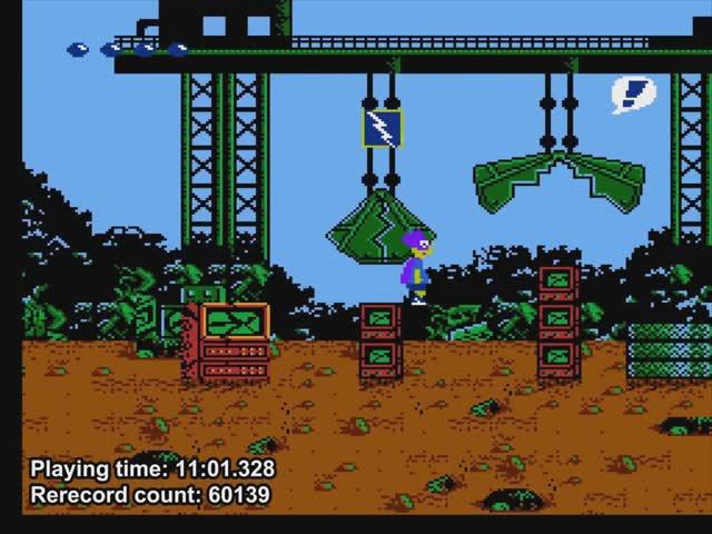 TAS, (NES) The Simpsons： Bartman Meets Radioactive Man - in 11m 01.328s by ktwo