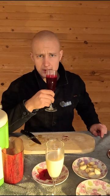Пробую сок из свеклы.#еда #здоровье