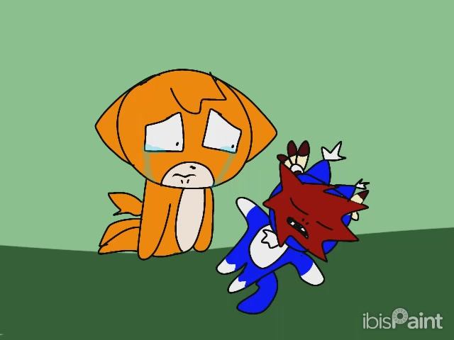 Джинджер и Найл.Фурри инфекция,кровь,скример