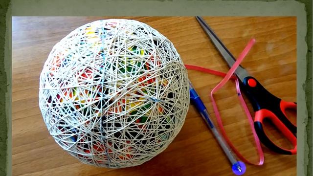 Как сделать маленькую шляпку из ниток и желатина