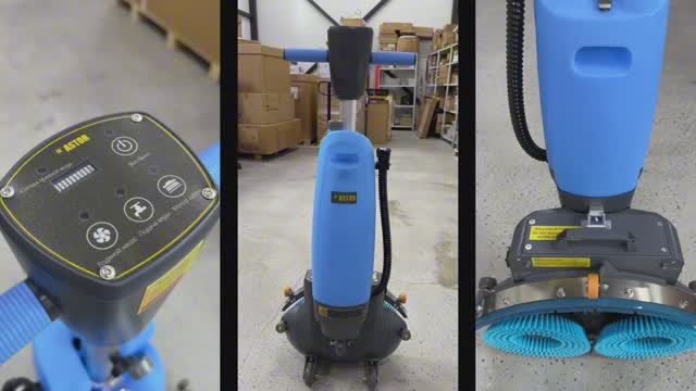 Компактная поломоечная машина ASTOR G2 Drop с увеличенными баками | Производительность 1 500 м²/ч