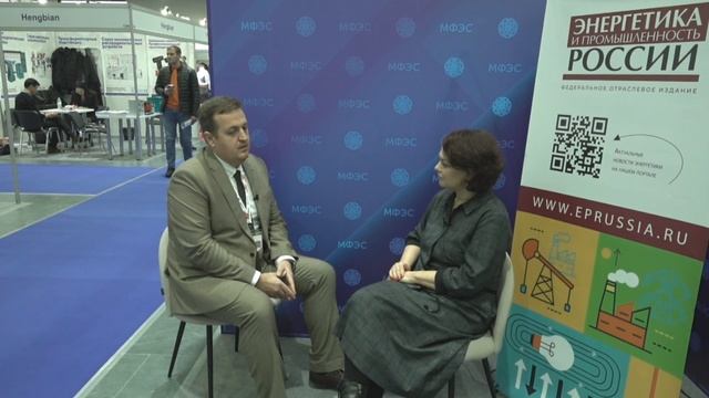 Руслан Чикмяков в Открытой студии газеты «Энергетика и промышленность России» на МФЭС-2025