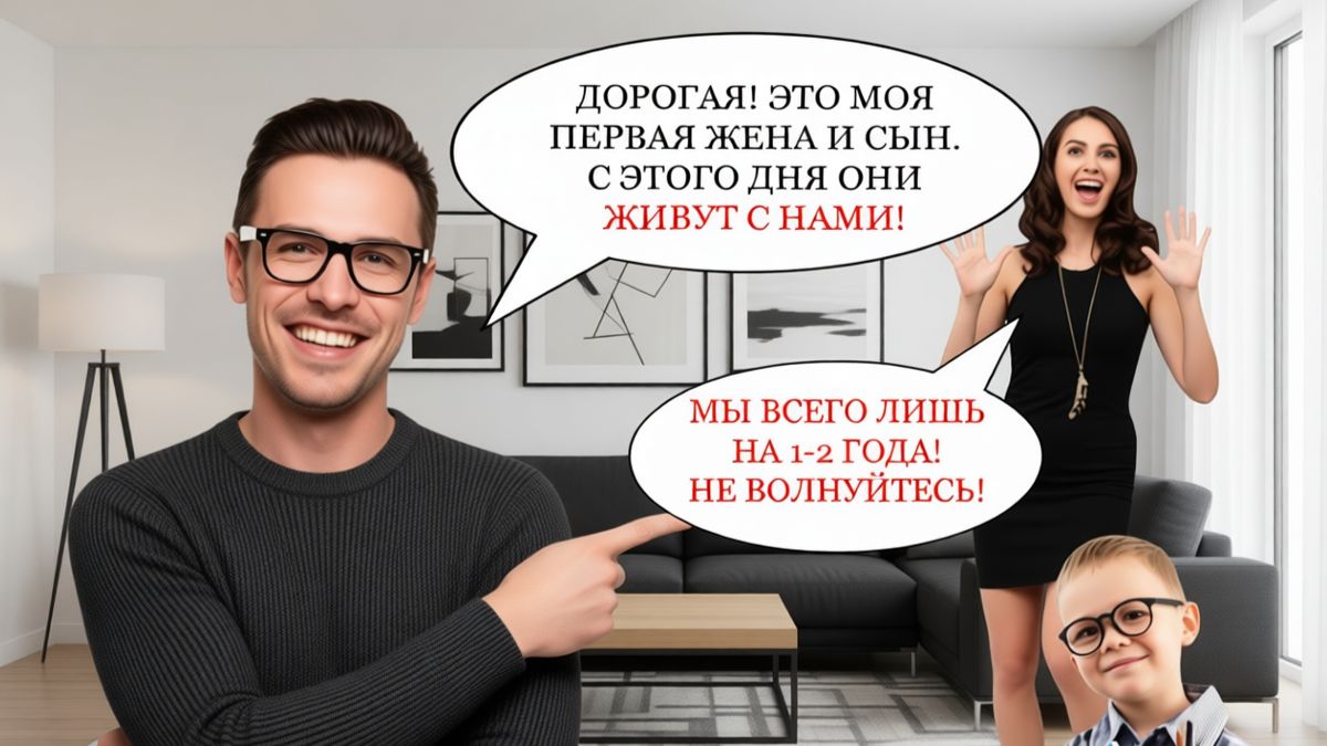 Муж вселил бывшую жену, ссылаясь на долю сына. Что говорит Семейный кодекс о моих правах?