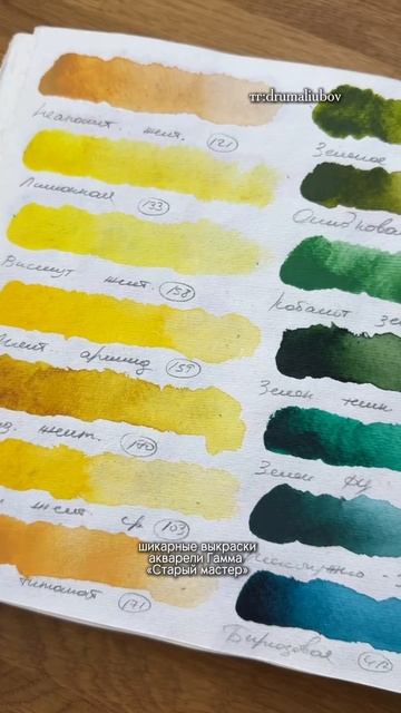 Гамма «Старый мастер»: акварель, в которой живёт волшебство