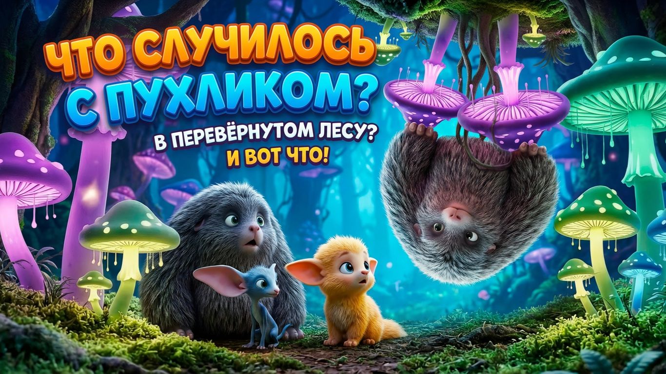 Новые приключения Пухлика в перевернутом лесу