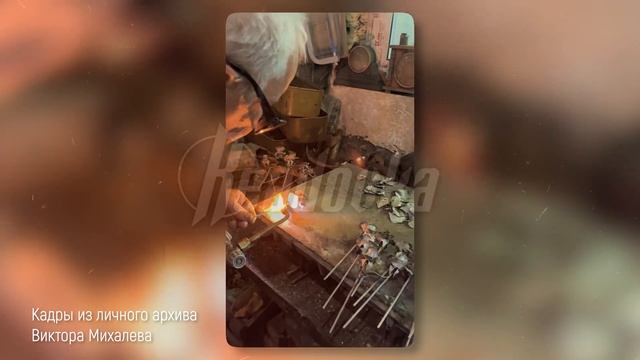 Донецкий кузнец превращает войну в искусство