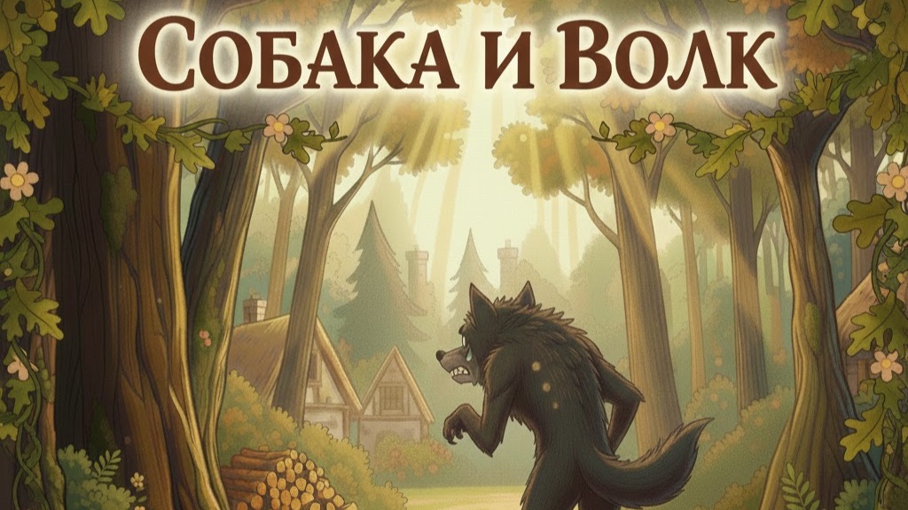 Cобака и волк -Армянская народная сказка