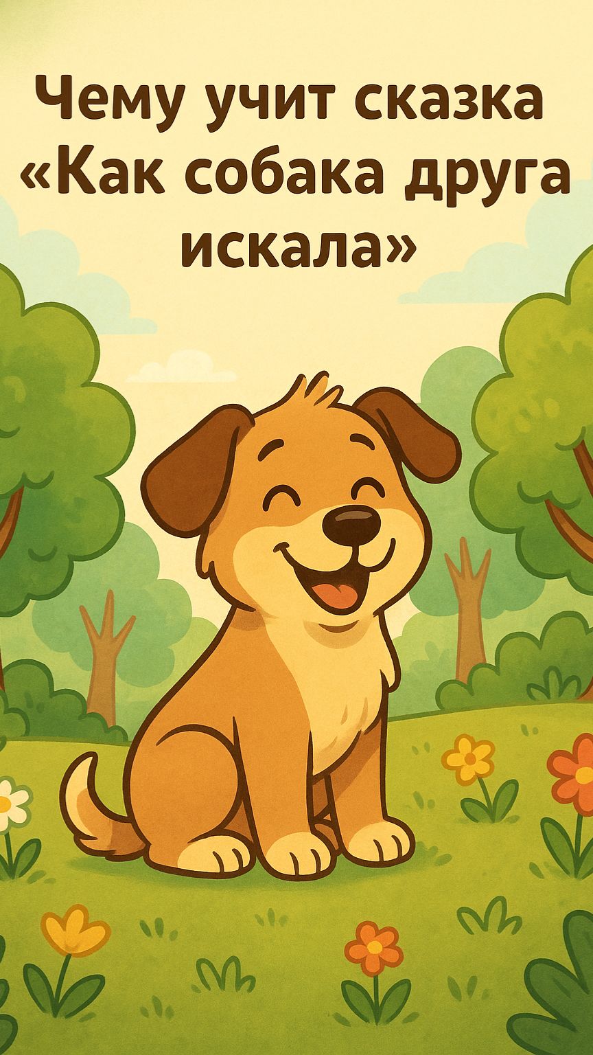 Чему учит сказка «Как собака друга искала»: смелость и доверие