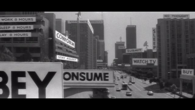 Чужие среди нас / They Live (фантастика, триллер, боевик, антиутопия. 1988) CaMoGoH