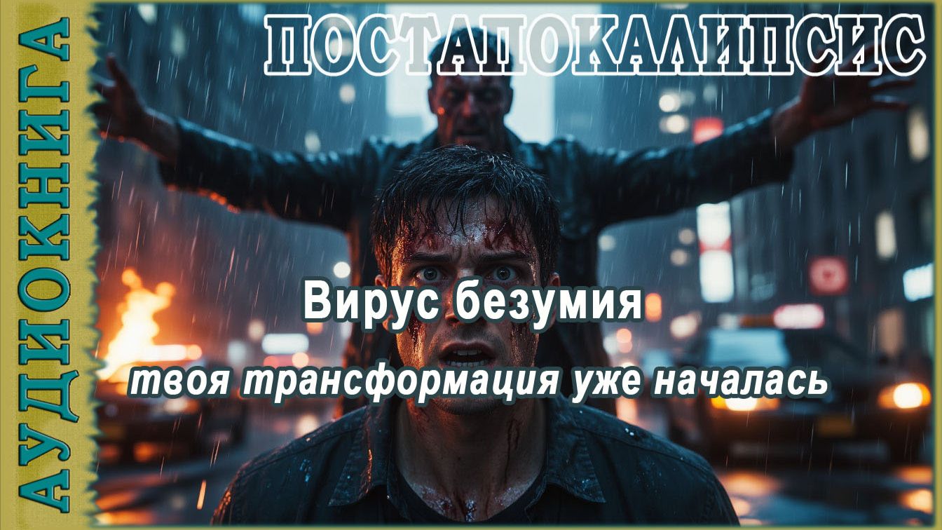 Аудиокнига Постапокалипсис| Вирус безумия: твоя трансформация уже началась