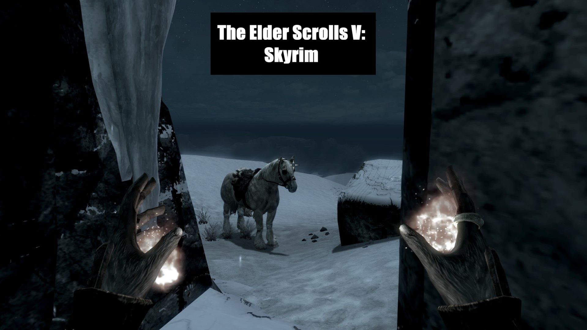 Skyrim - Зимнее путешествие на вершину горы к Партурнаксу - Pt.12