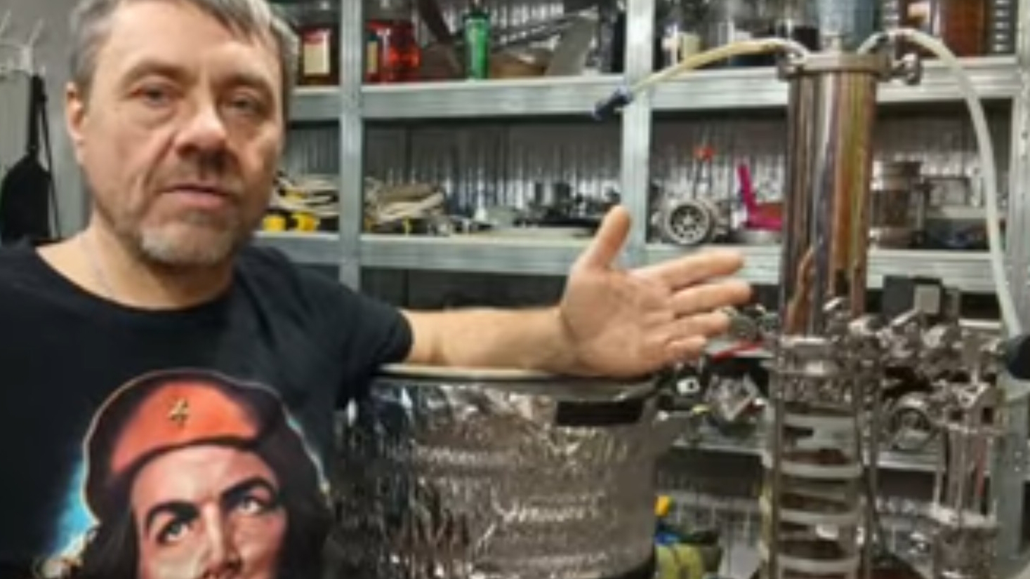 Самогон из хурмы. #2 Перегонка браги и вторая дробная перегонка на Домспирт2