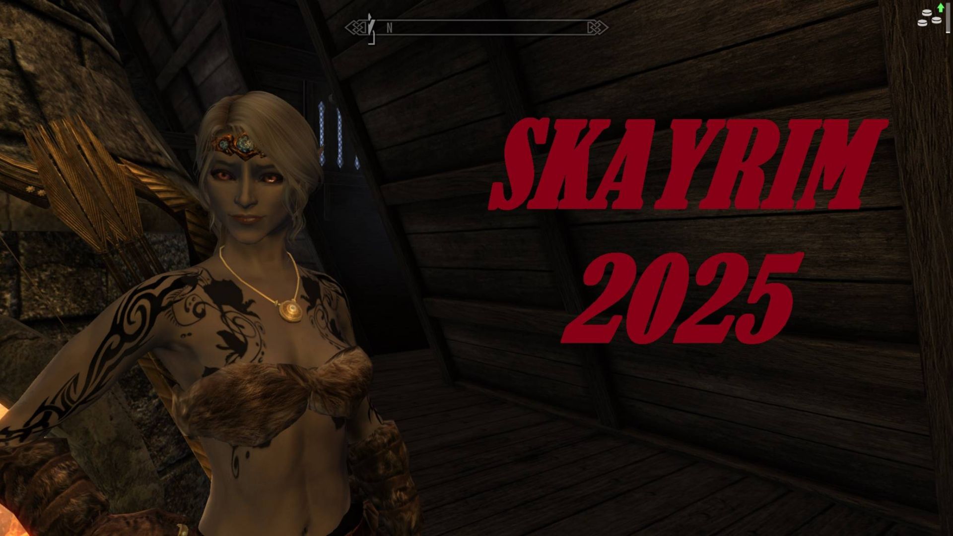 SkayRim 2025.  Юмор от автора. Улучшенная графика. моды на скиллы. моды на сложность