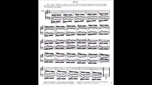 "Бесконечная дорога" - упражнение по Ш. Ганону, пособие "Пьески без нот"