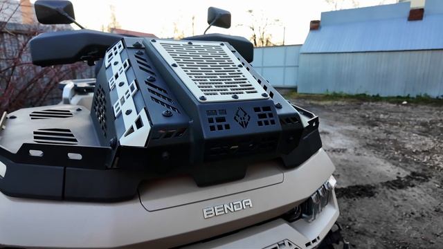 Вынос радиатора BENDA 550. Разбор схемы света