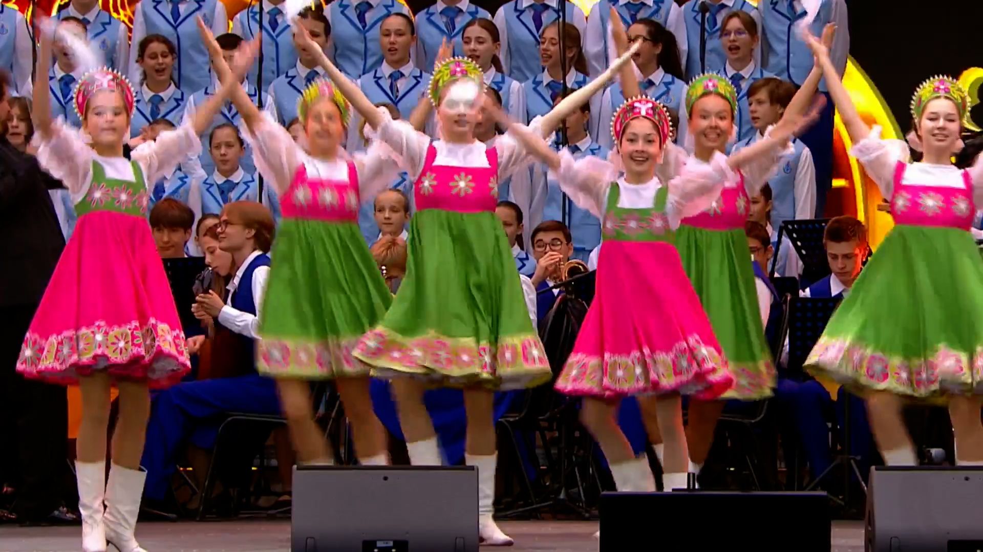 "Калинка", Ансамбль имени Локтева. "Kalinka", Loktev Ensemble.