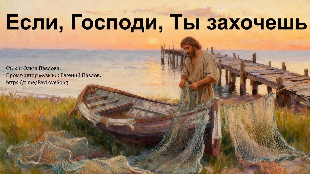 ВИДЕО КАРАОКЕ Если, Господи, Ты захочешь