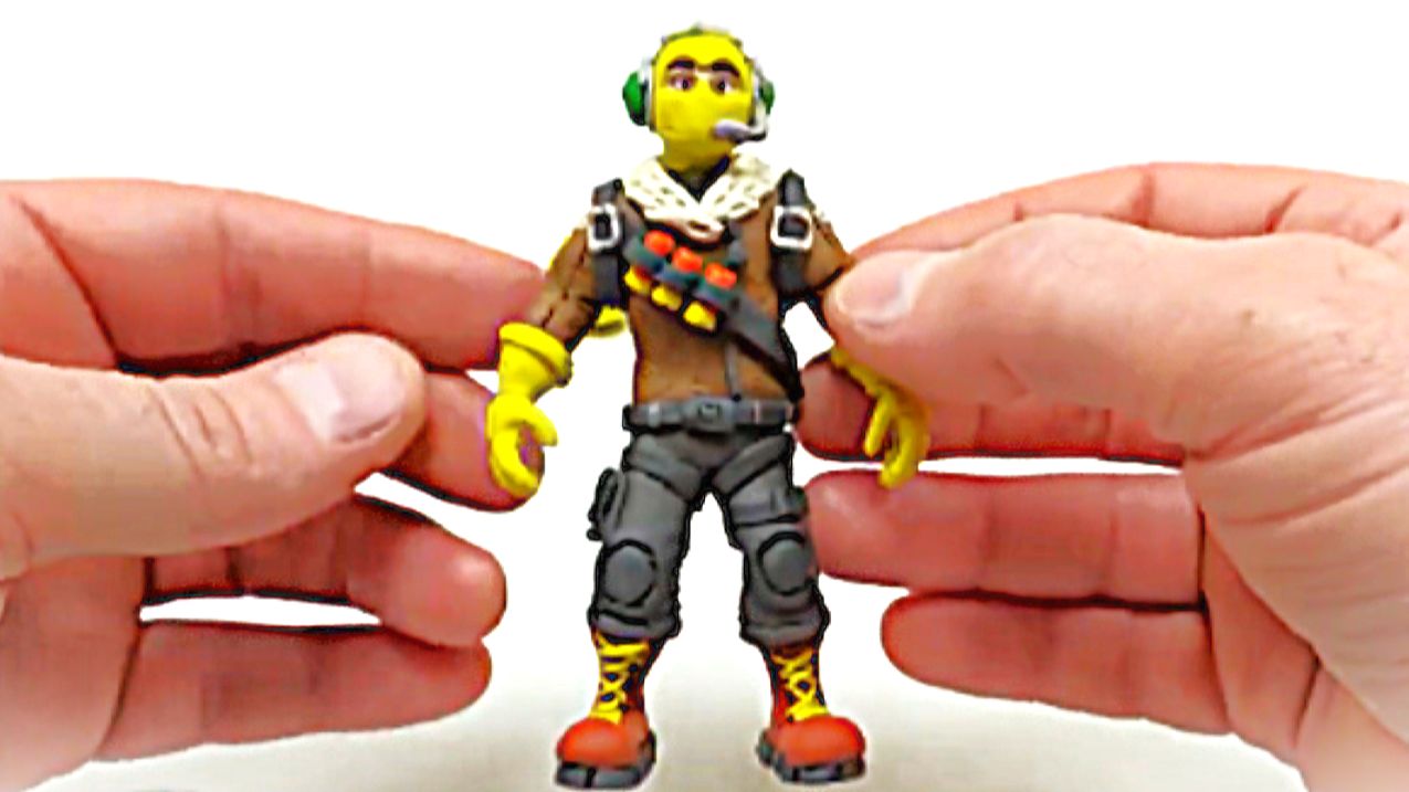 РАПТОР из ФОРТНАЙТ - Как Слепить из Пластилина