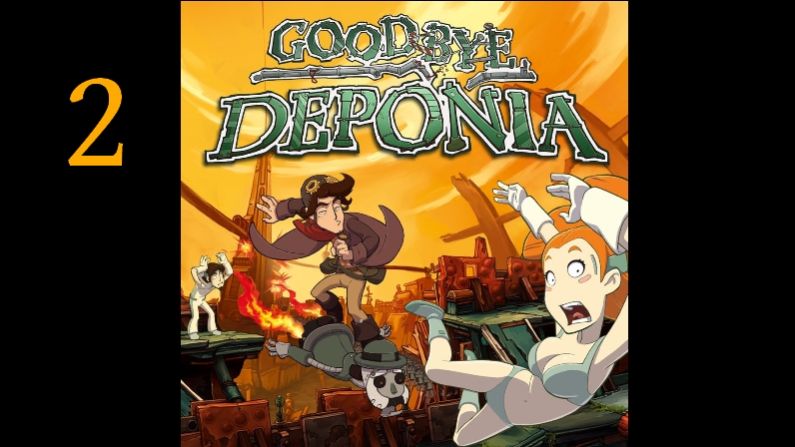 Goodbye Deponia (PC) полное прохождение - часть 2