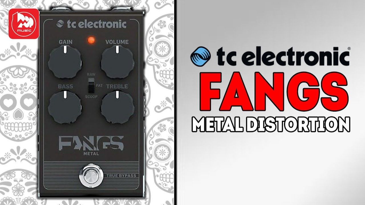 TC ELECTRONIC Fangs Metal Distortion гитарная педаль дисторшн