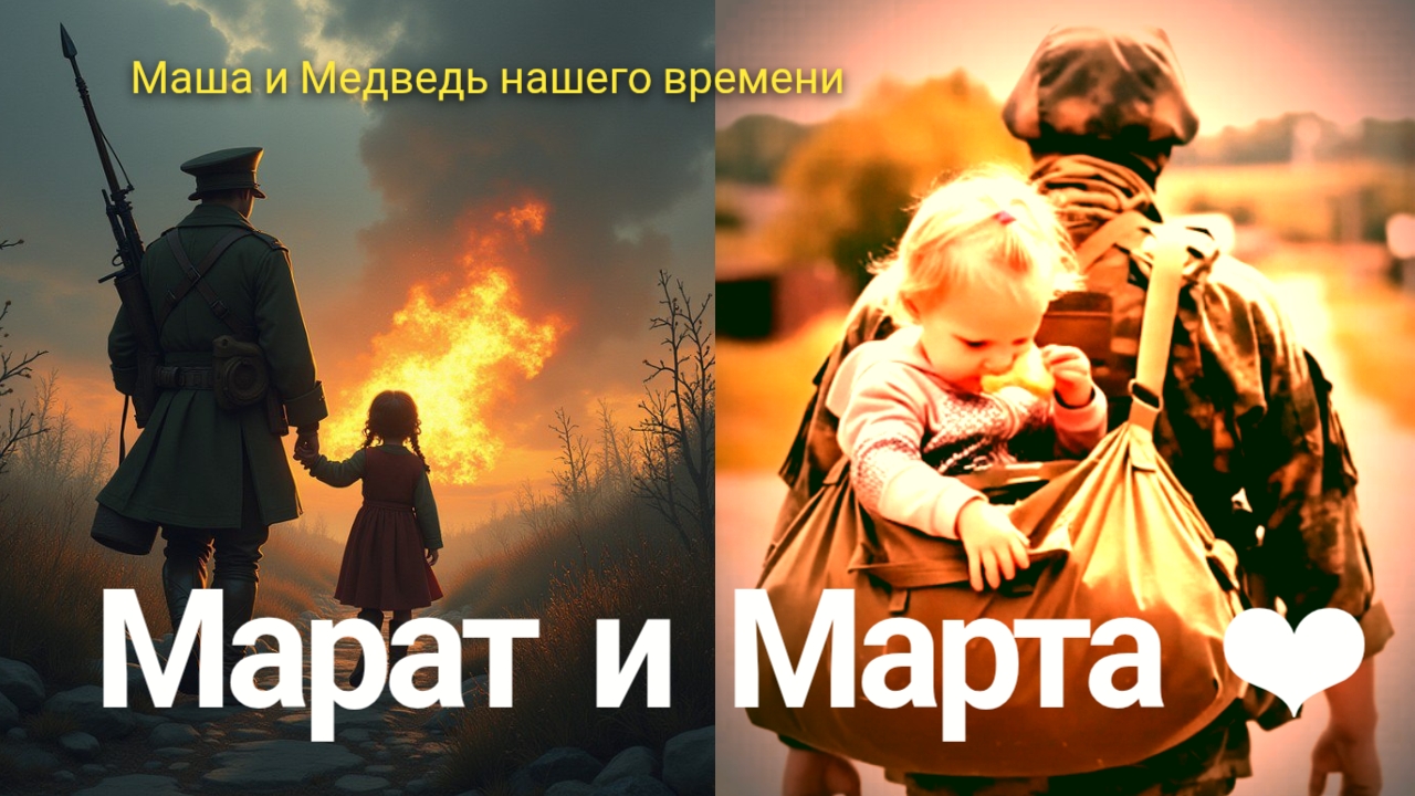 ❤️ Марат и Марта / Подвиг героя / Песня про войну СВО