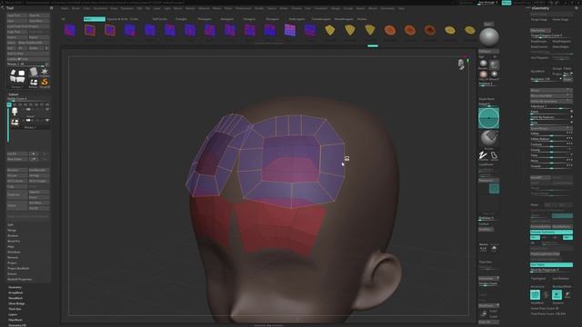 Обзор нового инструмента ретопологии в Zbrush 2026.1