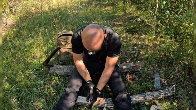 Добыча огня без спичек.