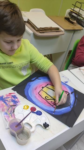 Кружок Рисования - Ночной фонарик