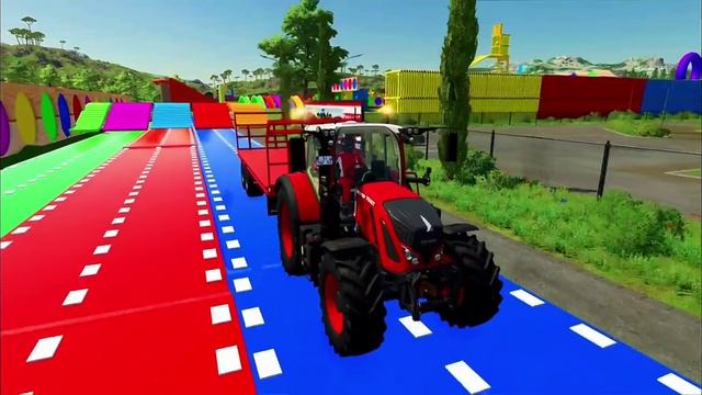 Мультики для детей Синий Трактор и Машинки