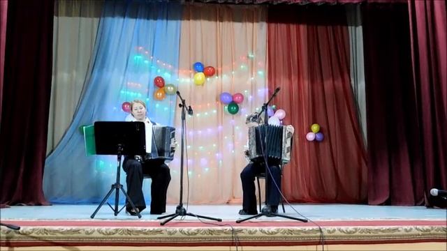 Ансамбль баянистов Татьяна Морозова и Анна Муранская