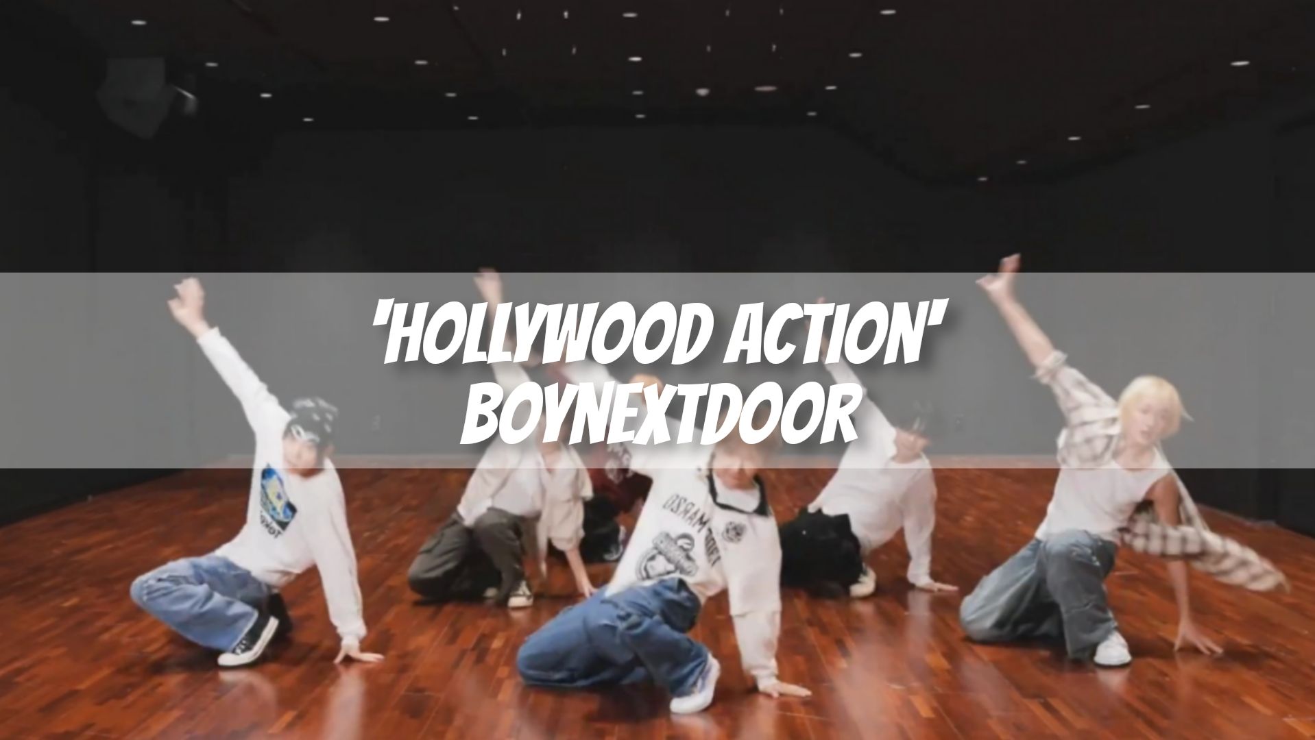 BOYNEXTDOOR - 'Hollywood Action' Dance Practice MIRRORED