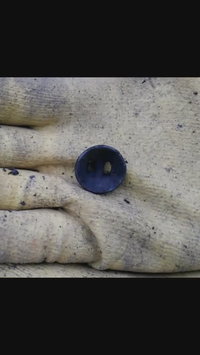 Старинная пуговица конина