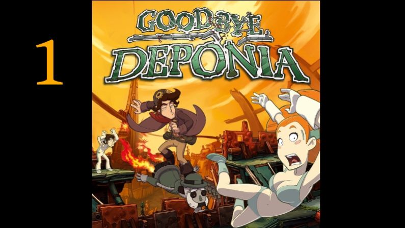 Goodbye Deponia (PC) полное прохождение - часть 1