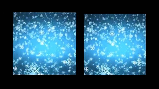 VR-снежинки. Расслабляющая медитация