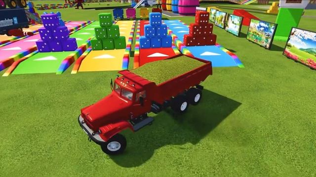 Машинки и Грузовики Мультики для детей