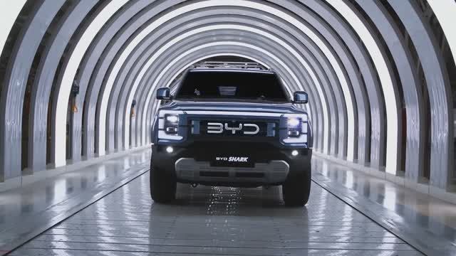 BYD SHARK - производство нового пикапа от BYD🚗