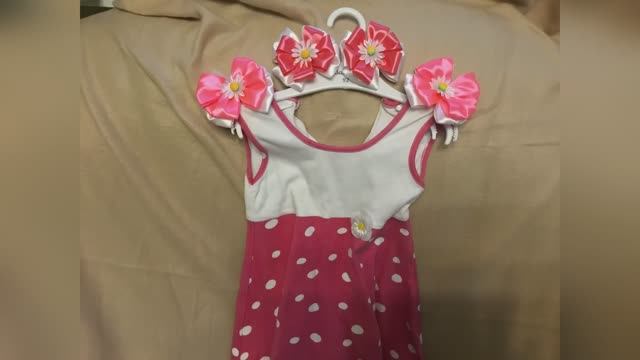 Обновляем гардероб! Бантики-ромашки!