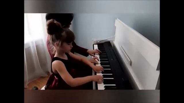 Г. Ф. Гендель -  Пассакалия - пособие "Пьески без нот"