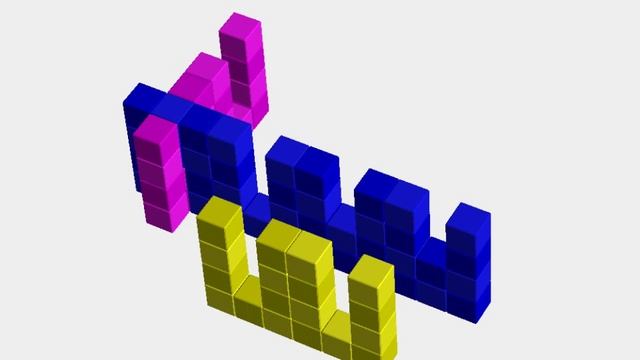 Головоломка "Снежинка"