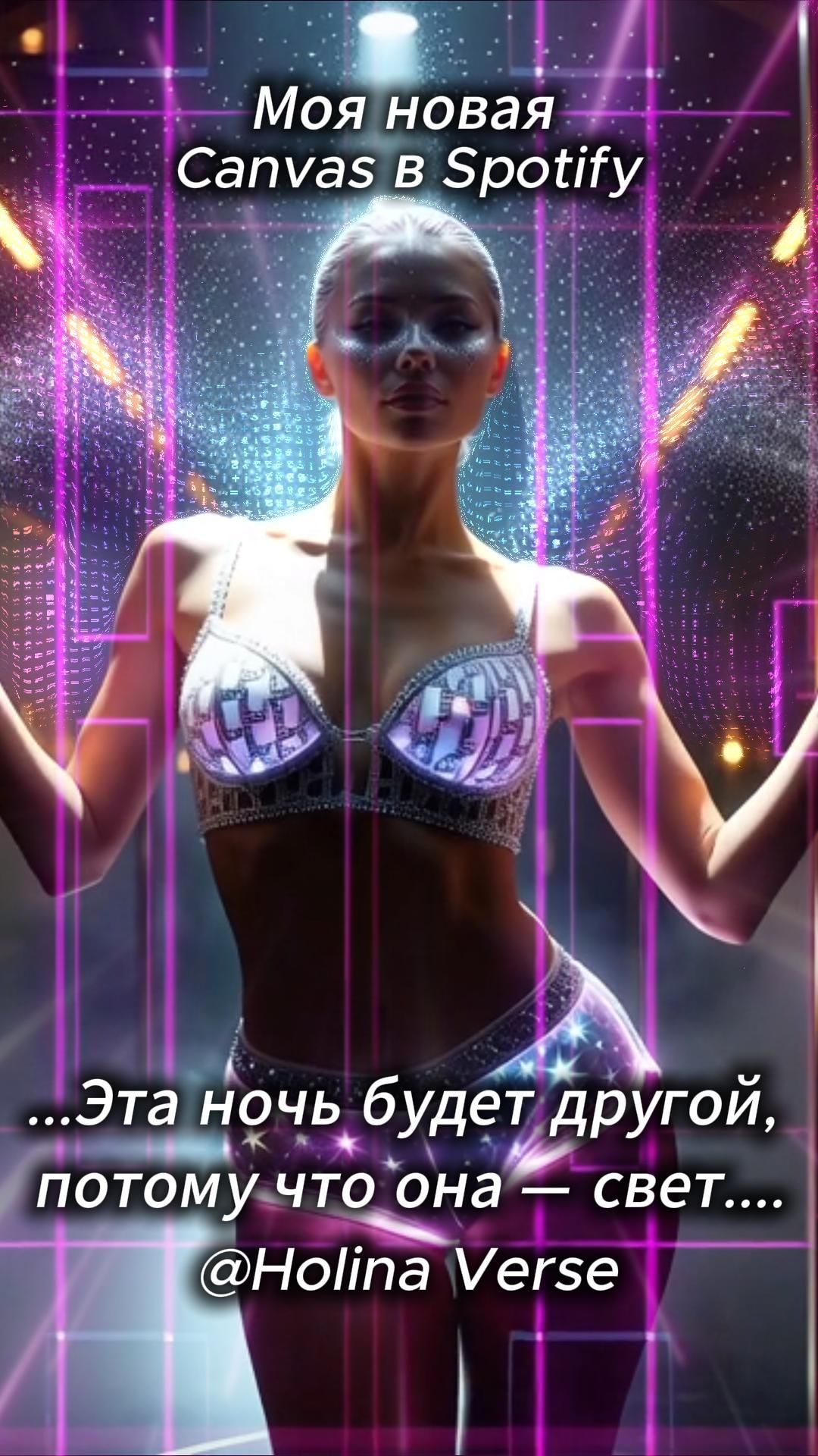 ✨💫Я стану светом | ночью на танцполе | Holina Verse #DancePop #ElectroPop #ClubVibes #LightEnergy