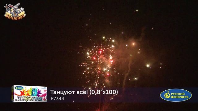 Фейерверк Р7344 Танцуют все! (0,8" х 100)