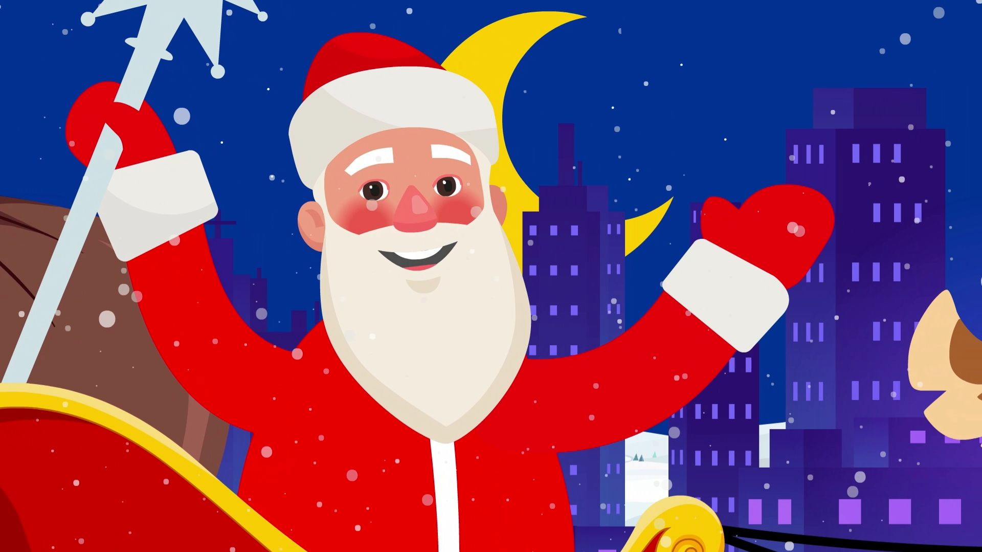 Дед Мороз есть-Песня про Деда Мороза-Новогодний утренник-Зебра в клеточку-Новогодние детские песни