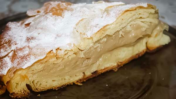 Египетский пирог  Фытыр с заварным кремом