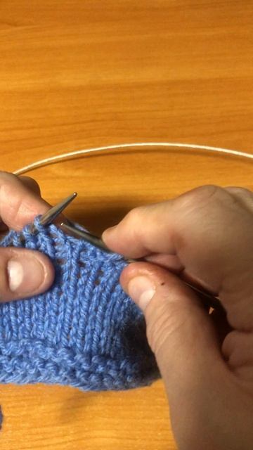 Закрытие петелек спицами на любом полотне