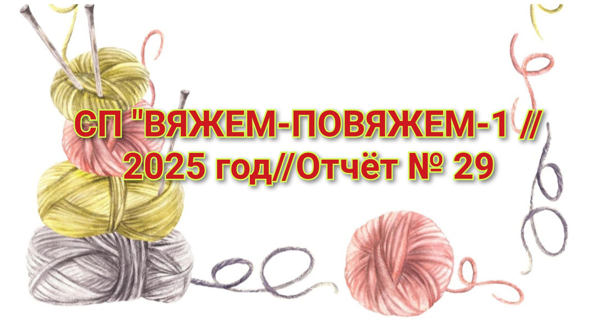 СП "ВЯЖЕМ-ПОВЯЖЕМ-1 //2025 год//Отчёт № 29