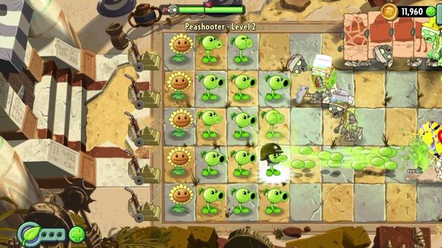 Прохожу событие горохострела уровни 1-3 в PVZ 2