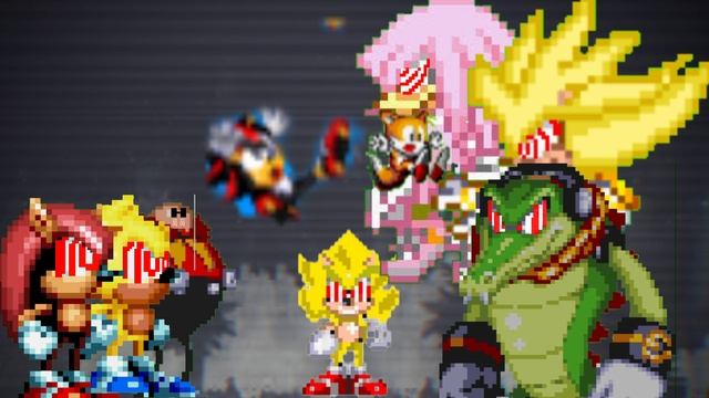 Fleetway против Шедоу Тейлза и Супер соника