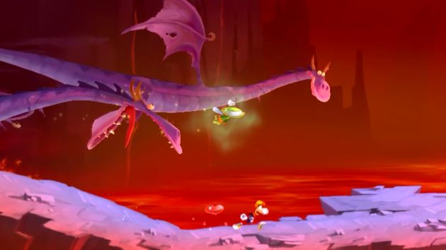 Прохождение игры Rayman Legends, 6 этап эпизод Пик Олимпа. Ад на земле