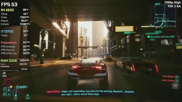 RX 6600 +Intel Core i7 13700