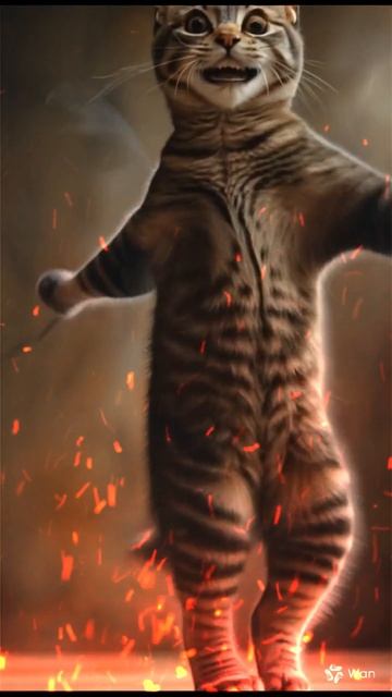 КОТ ТАНЦУЕТ ШАФЛ !!!